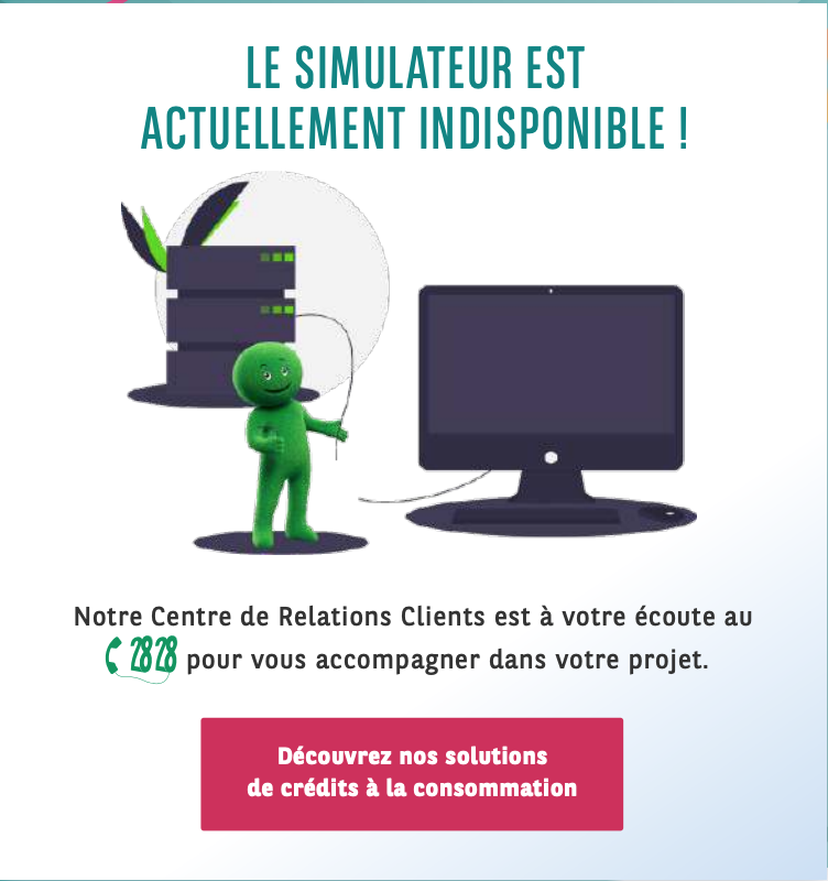 Simulateur de crédit personnel en ligne | BMCI Crédit Conso